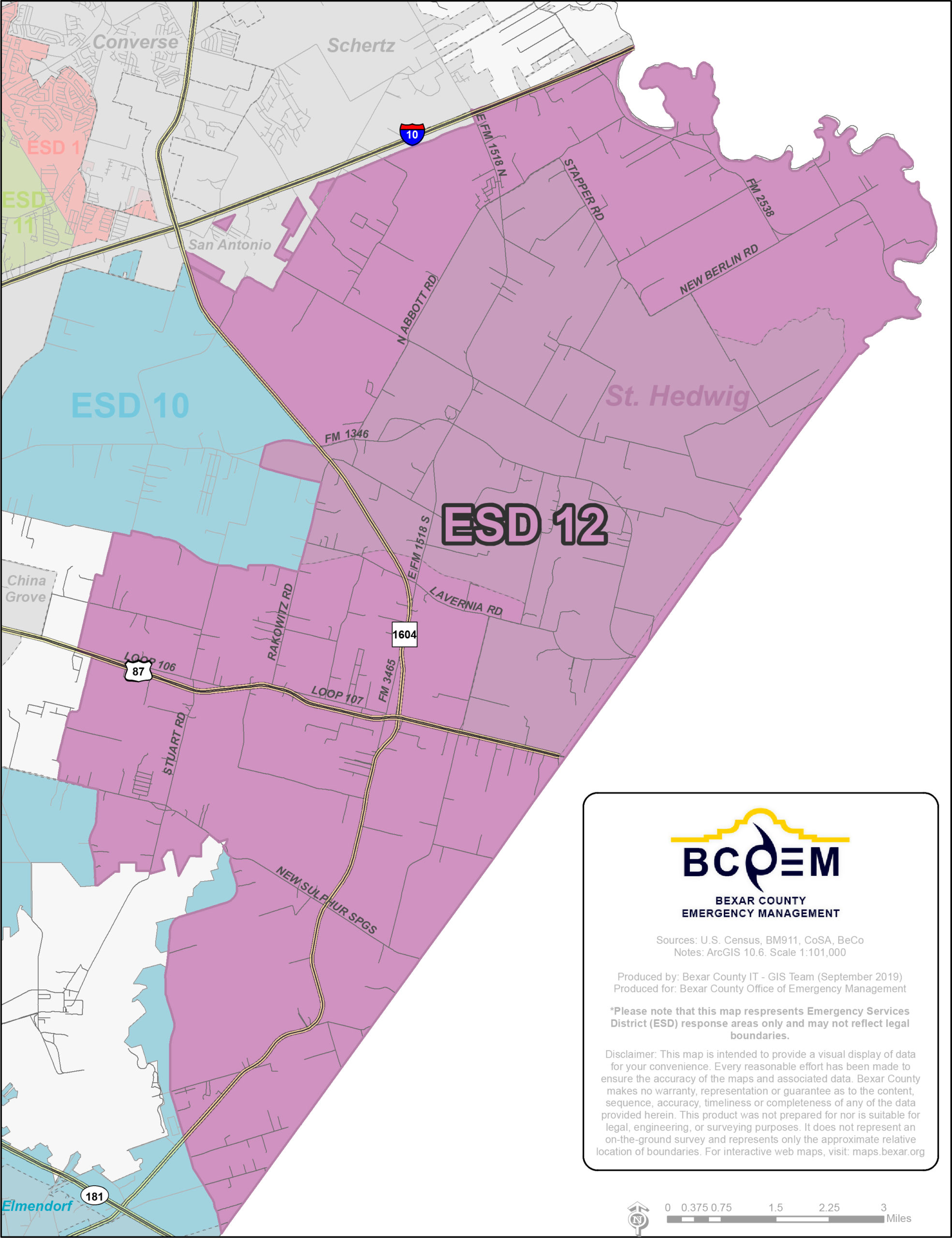 Bexar County ESD 12 Fire / Rescue